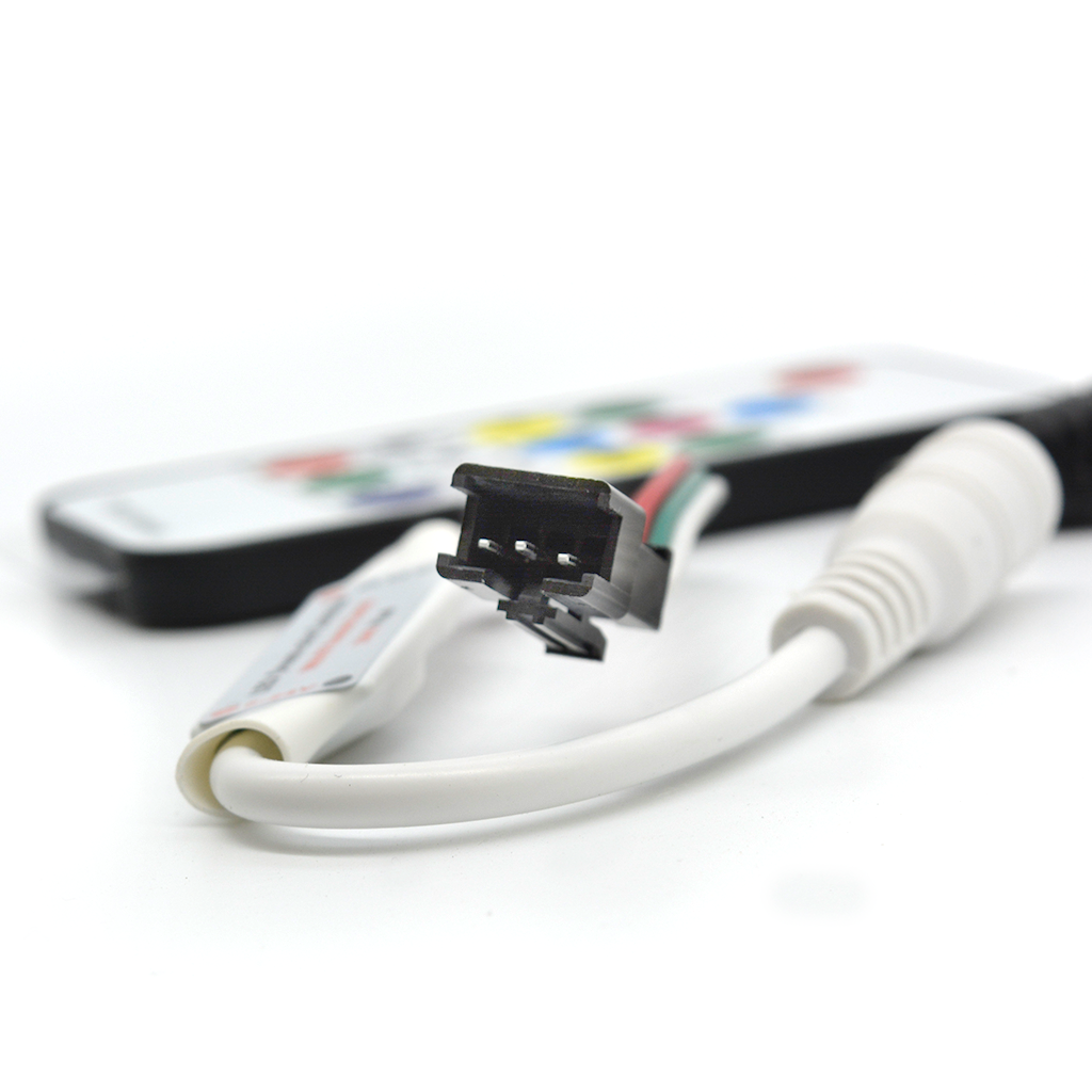 5V Addressable WS2812 RGB Led Strip Remote Control Kit