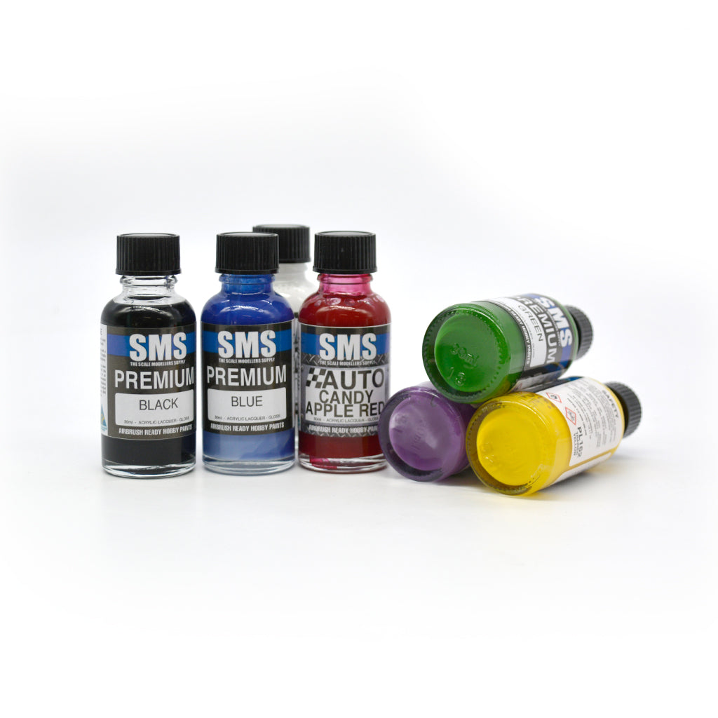 SMS Acrylic Lacquer Premium Colours 30ml