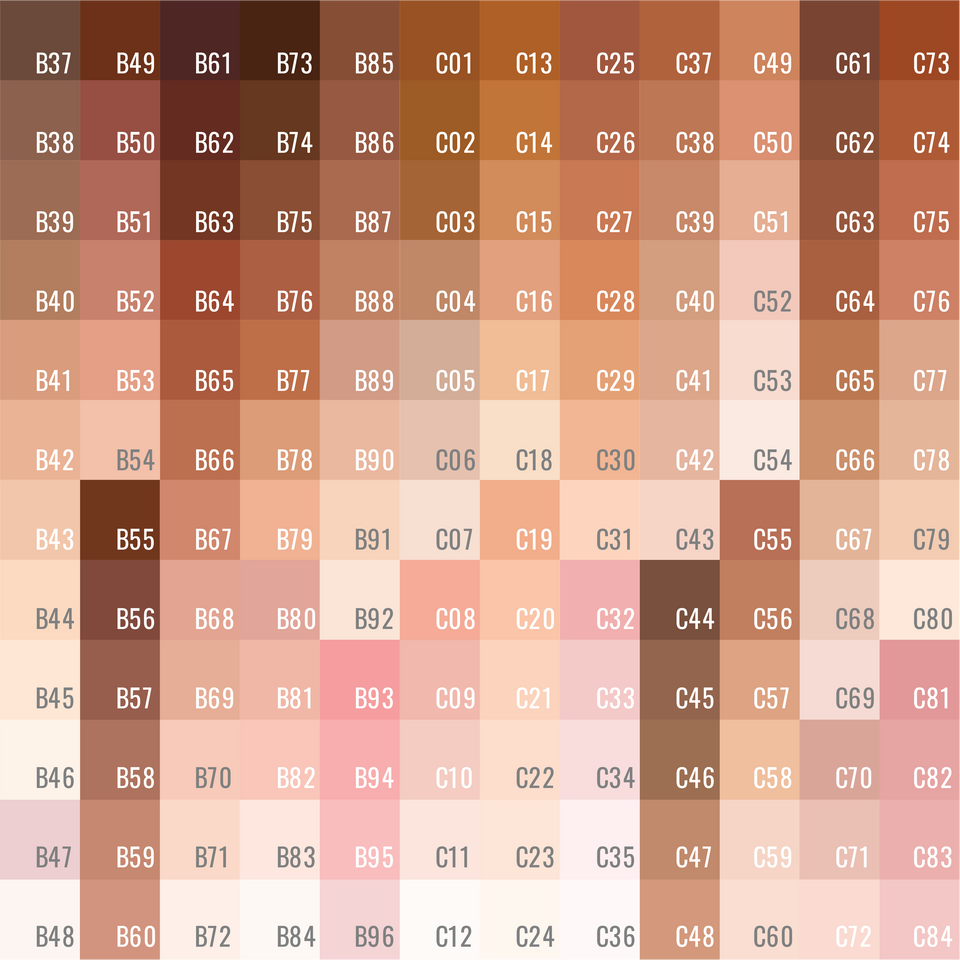 Colour Matched Skin Tone Mesh PRO - 500+ Colours