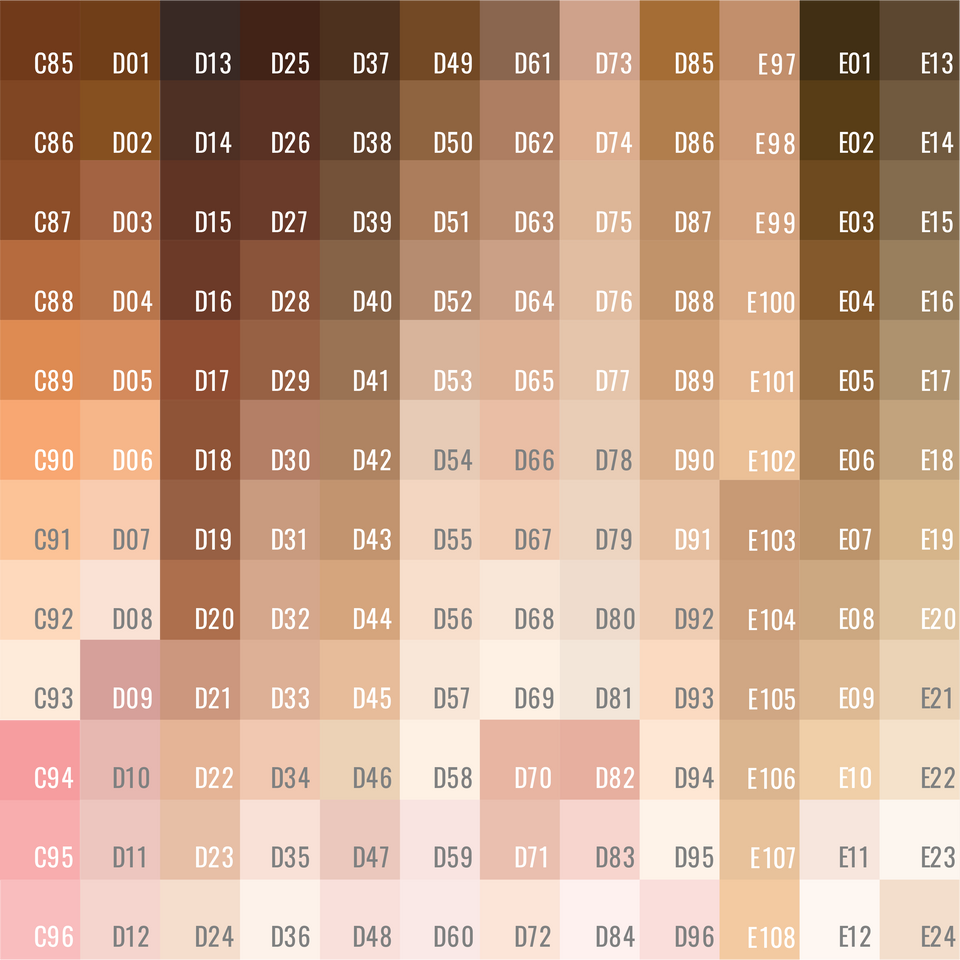 Colour Matched Skin Tone Mesh PRO - 500+ Colours