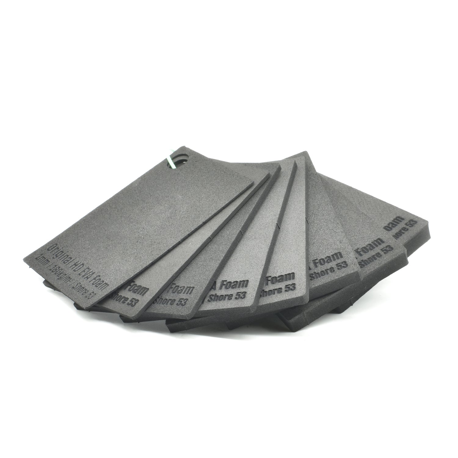 Original High Density EVA Foam Thickness Sample Pack