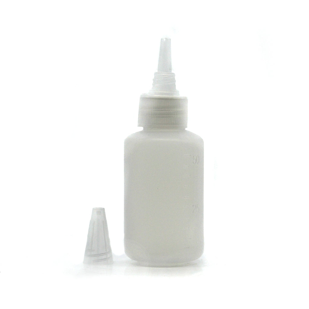 Fine Tip Squeeze Bottle with Screw Cap - 50mL