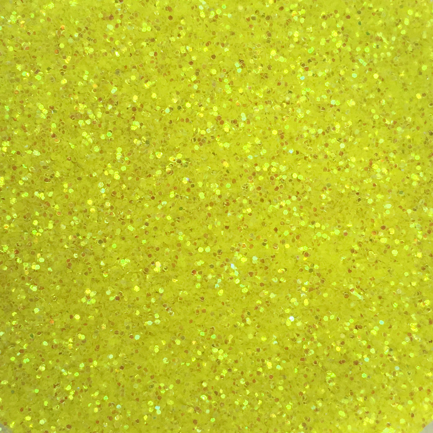 Biohazard - Iridescent Glitter - Neon Yellow