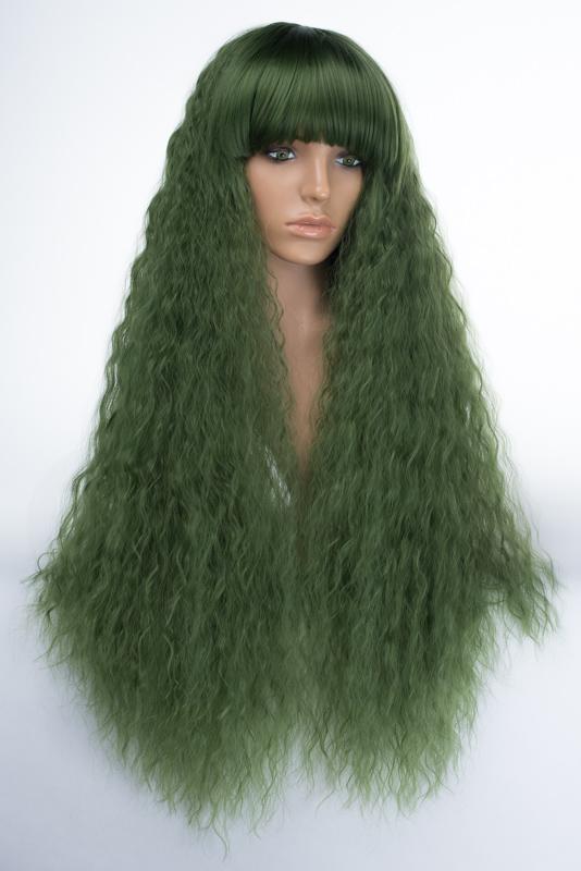 Ashley Classic | Heat Styleable Synthetic Long Crimped Cosplay Wig