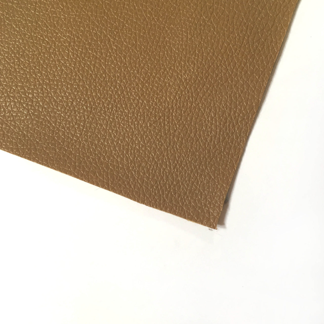 Pebble Faux Leather Pleather Fabric - Tan