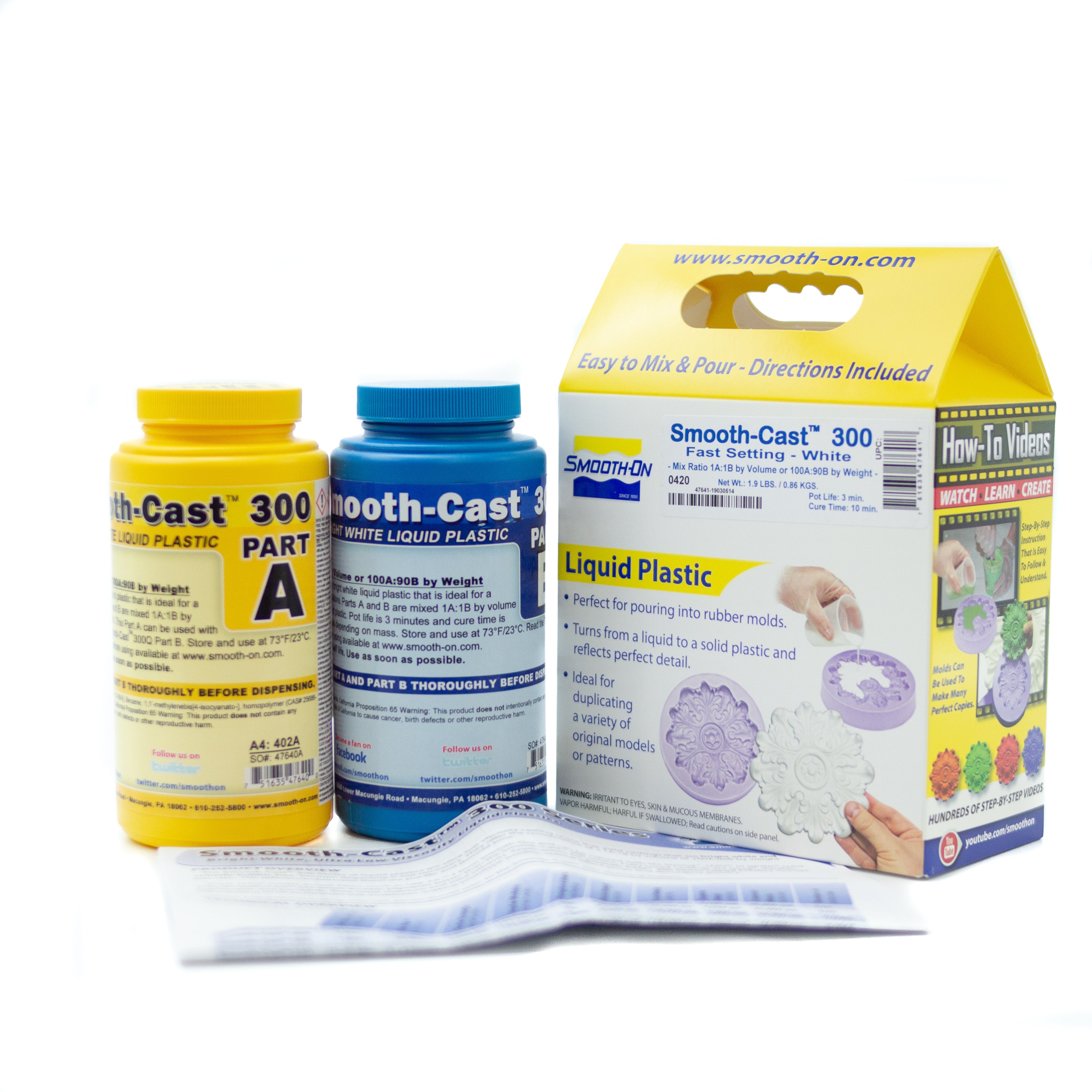 Smooth Cast 300 Pint Kit - 860gm