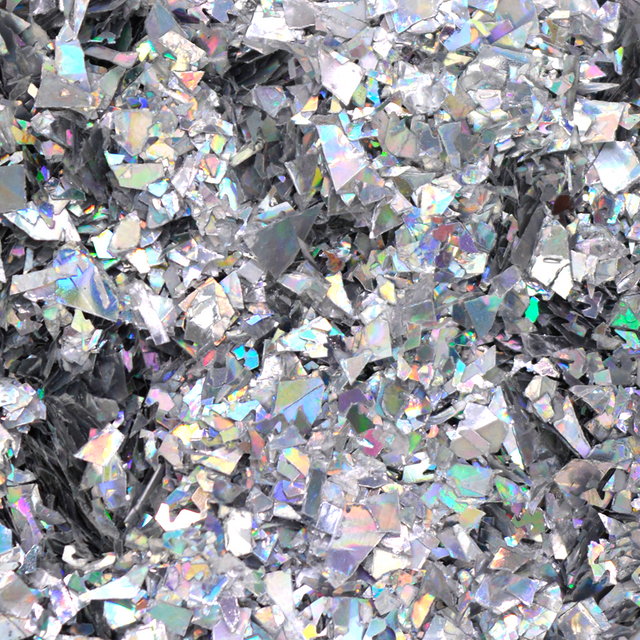 Silver Surfer - Mylar Flakes - Silver - 10g