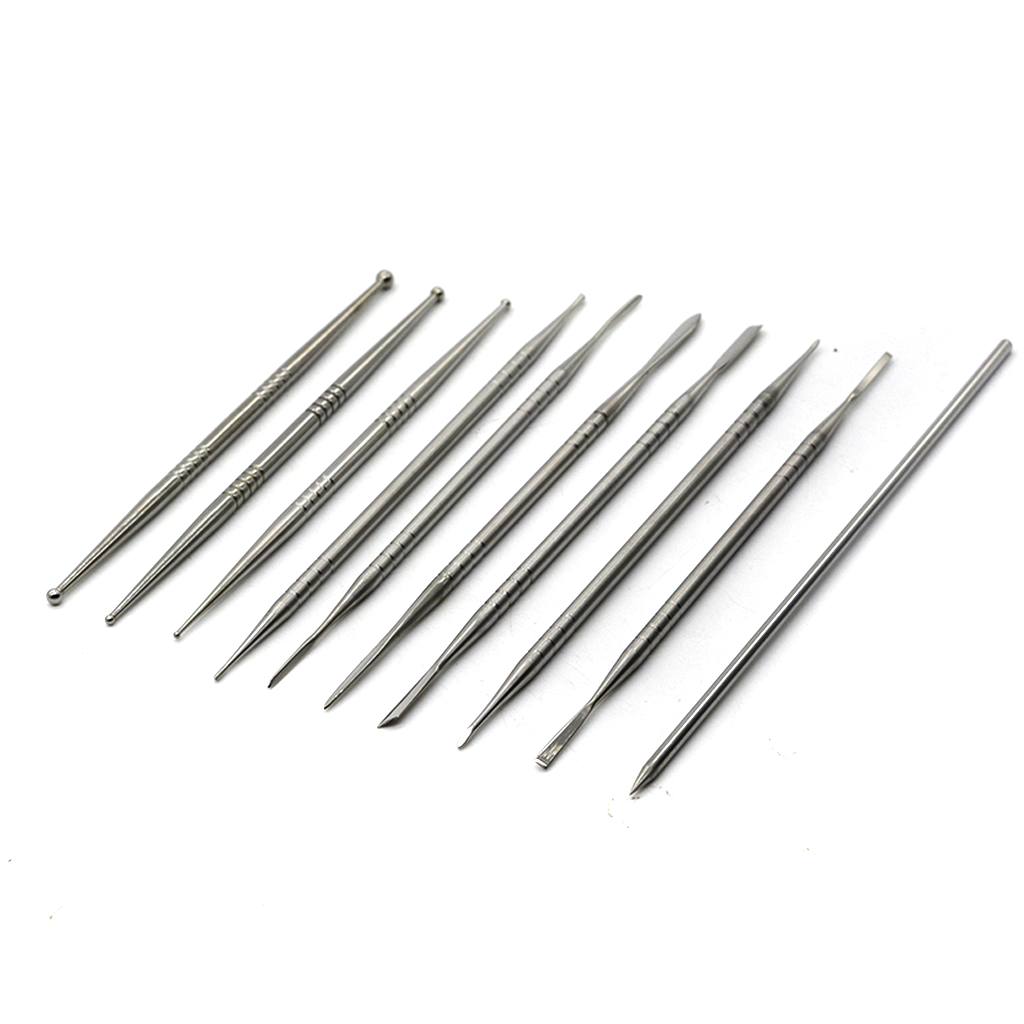 Precision Metal Sculpting Tools - Set of 10