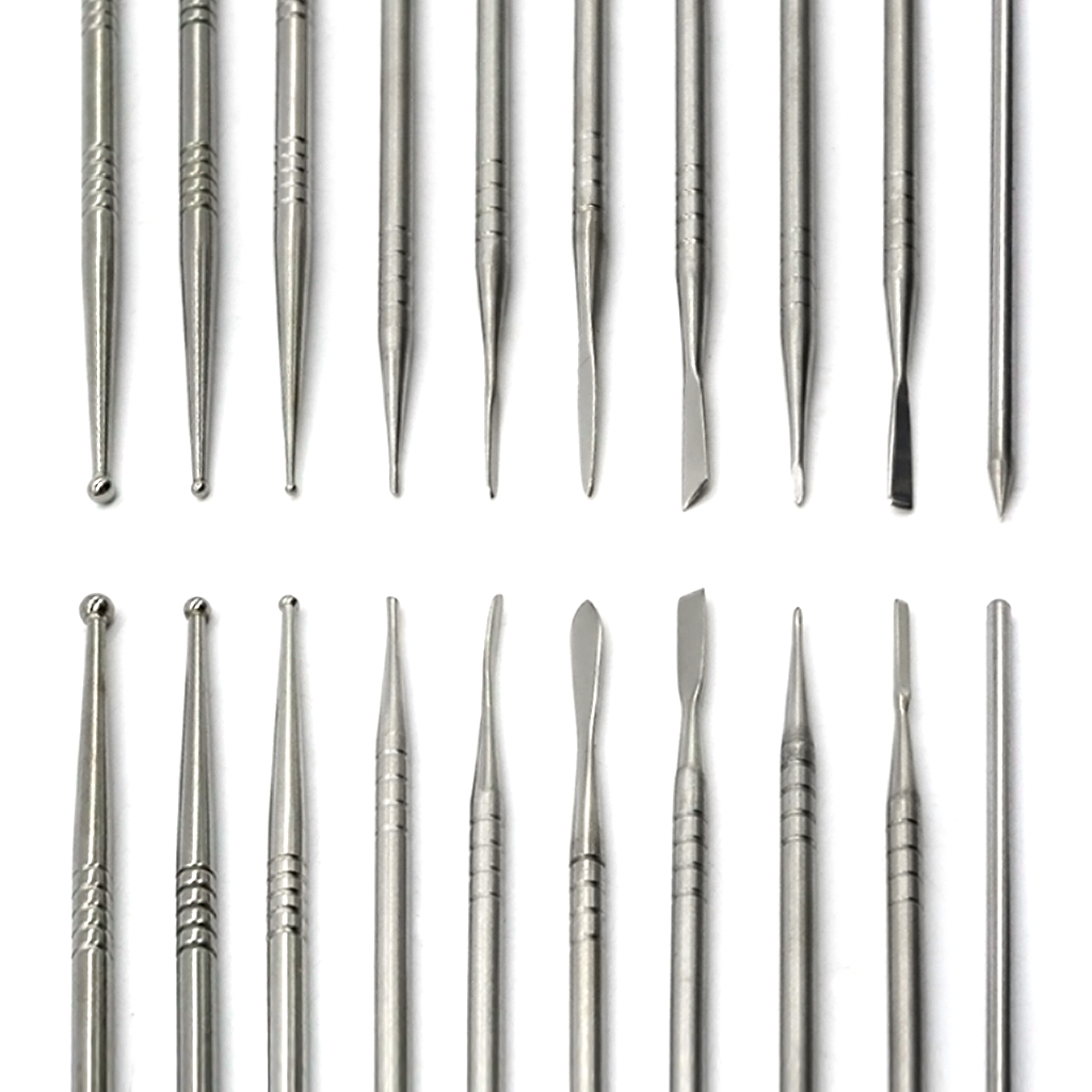 Precision Metal Sculpting Tools - Set of 10
