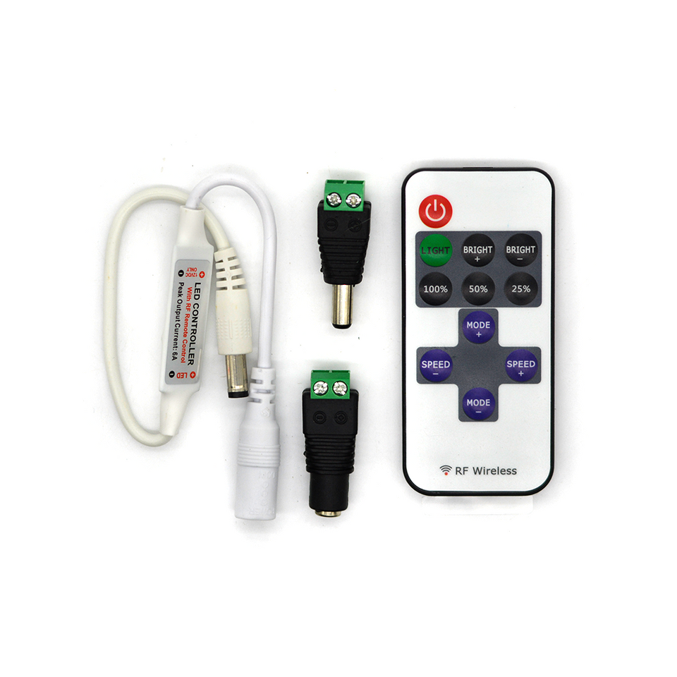 12V Single Colour RF Remote Control Kit